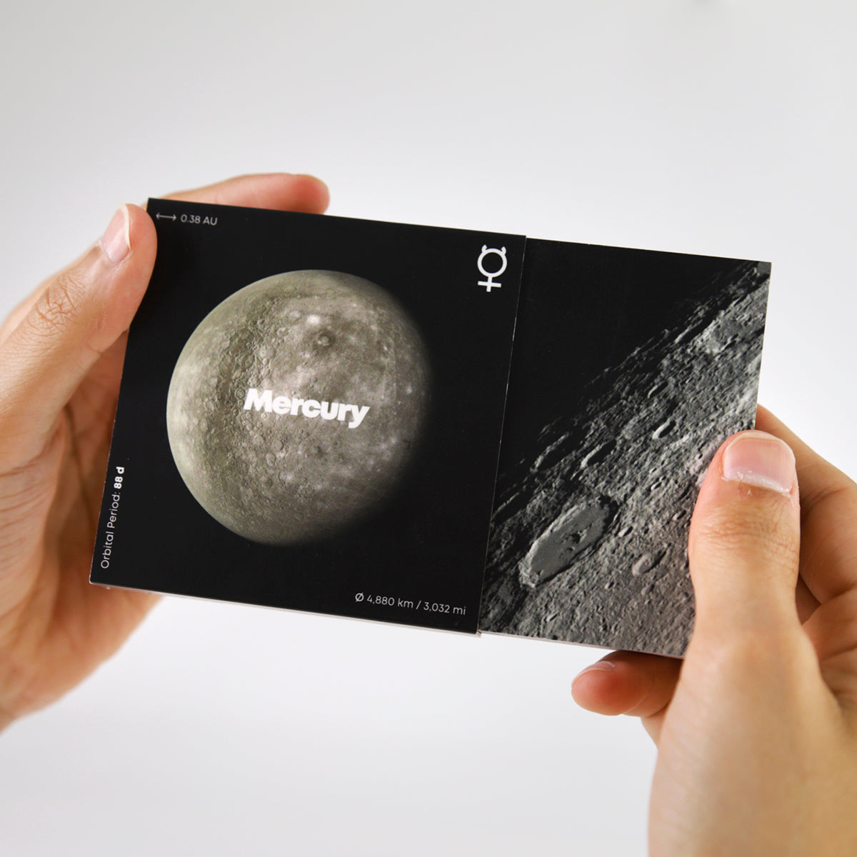 Mercury Flipbook | Space Flipbooks | Flipboku - Flipboku Shop
