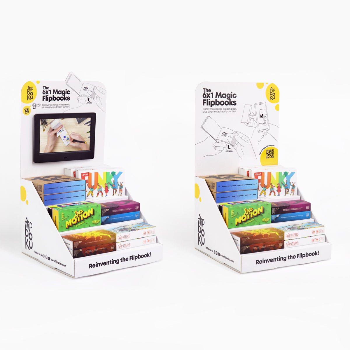 Generic Displays | Flipboku Flipbooks - Flipboku Shop