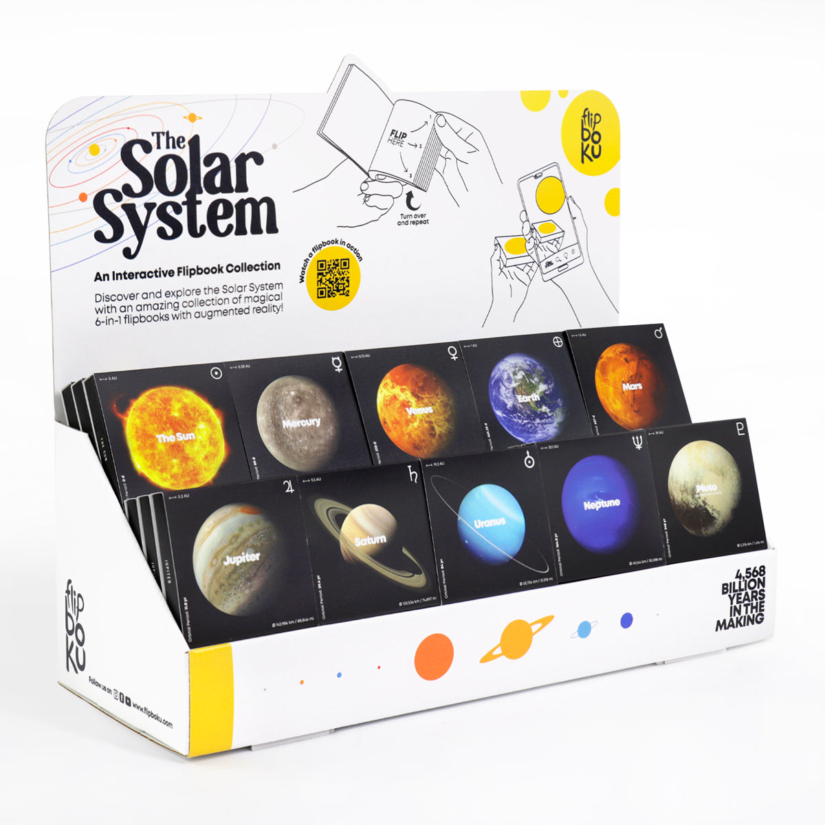 Solar System Displays | Flipbook Displays | Flipboku - Flipboku Shop